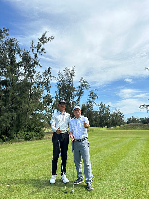 NEW COURSE RECORD | NO STRANGER TO US - GOLFER LE KHANH HUNG - GOLD ...